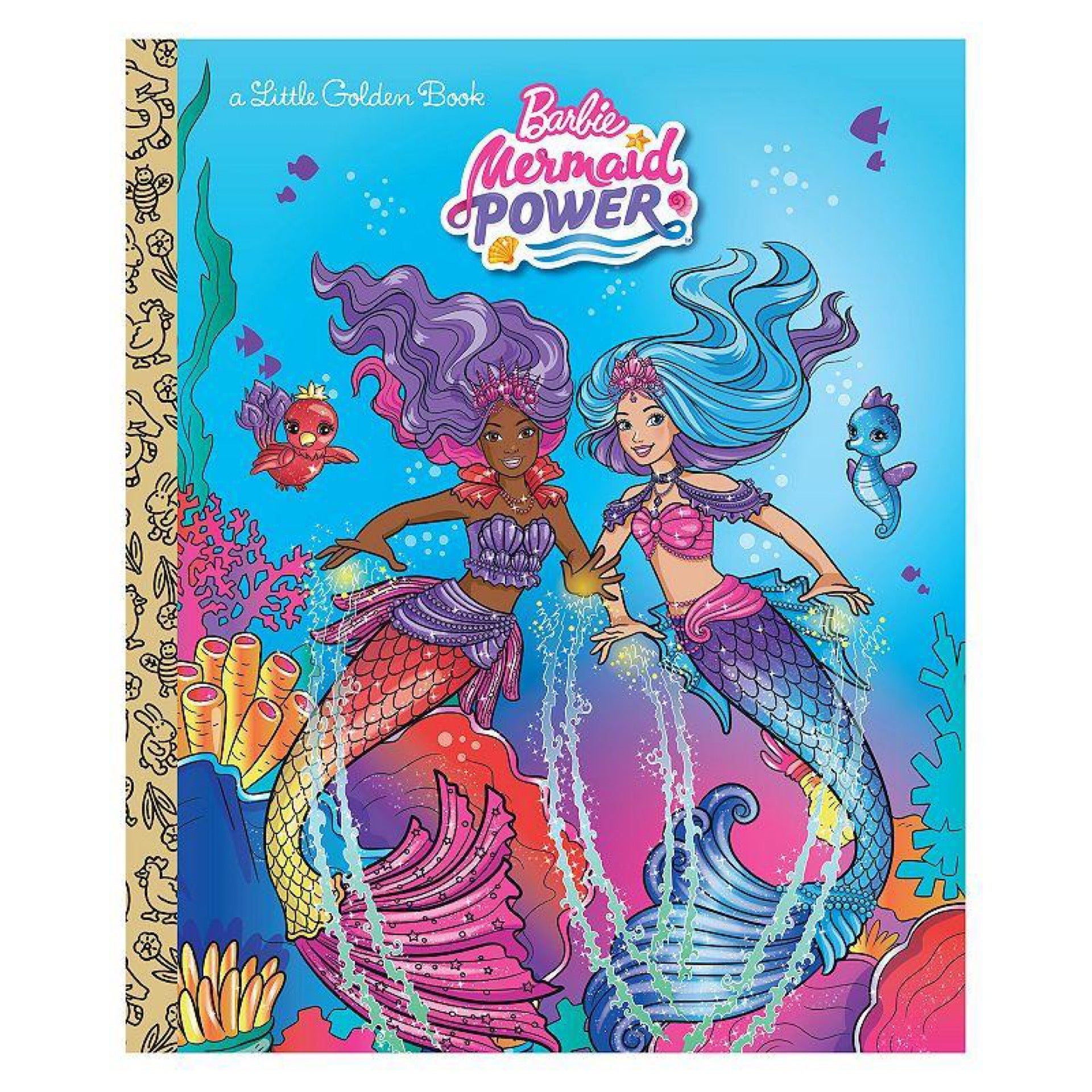 Barbie Mermaid Power Little Golden Book (Barbie) - by Golden Books ...
